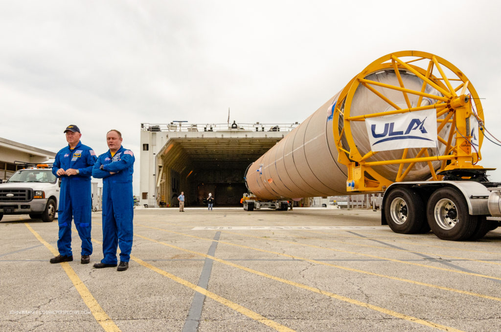 ULA delivers booster and upper stage for crewed Starliner flight ...